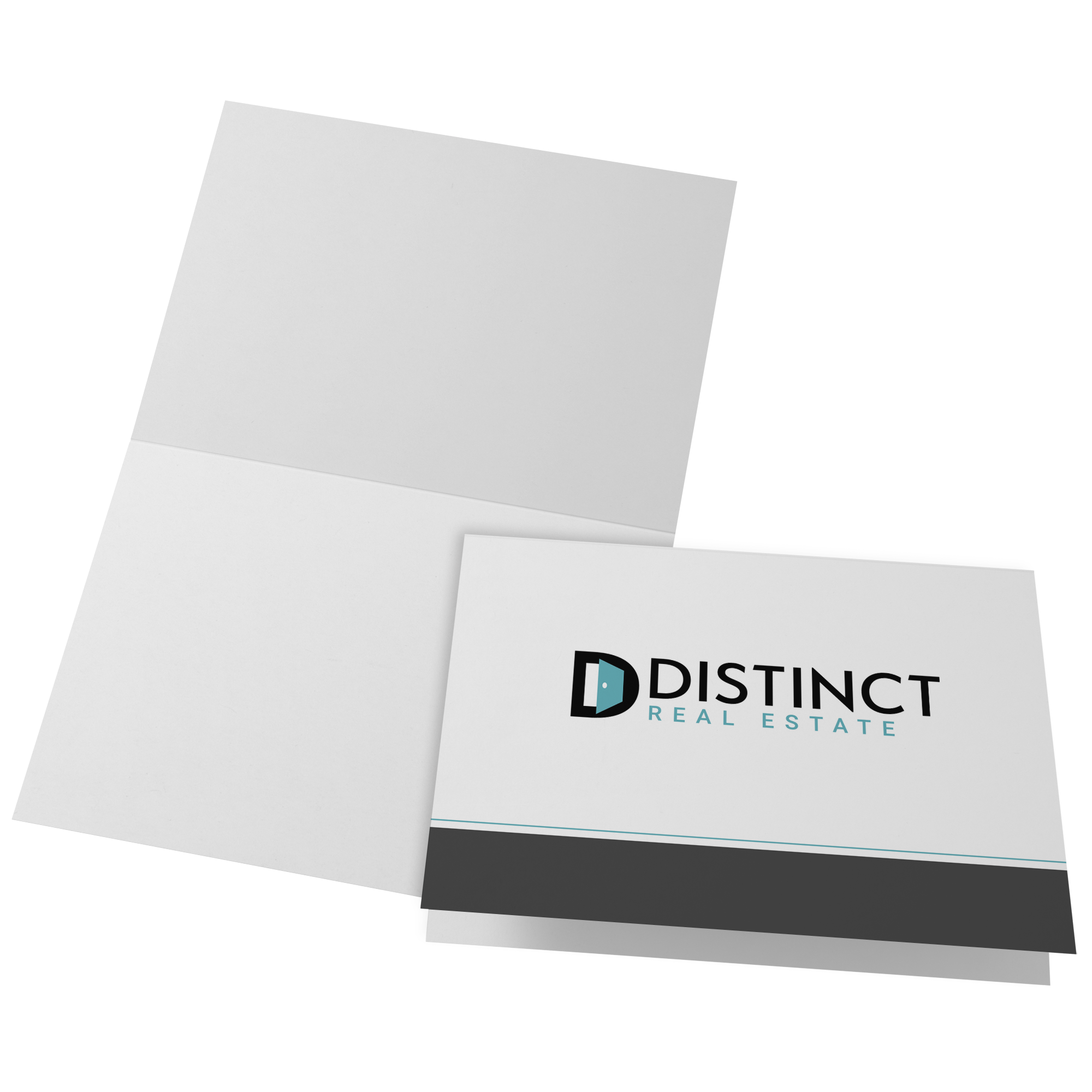 Distinct Long Logo Folded Cards – Distinct Swag Shop